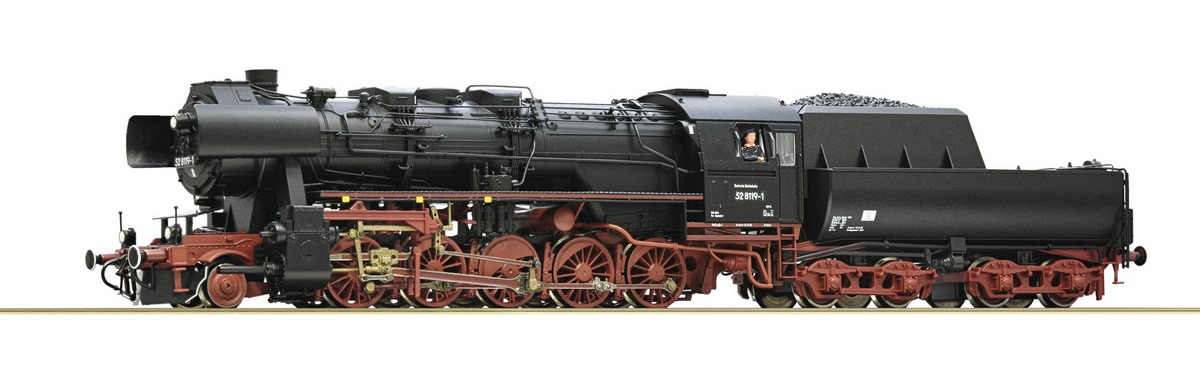 Roco 7110004 H0 Dampflokomotive BR 52.80, DR DCC | Lokomotiven Spur H0 ...